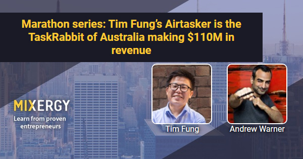 Marathon series: Tim Fung's Airtasker is the TaskRabbit of Australia ...