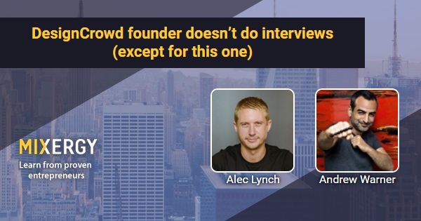 DesignCrowd founder doesn't do interviews (except for this one) - with ...